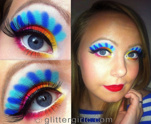 Colorful Pin-up Girl! :D | GlitterGirlC