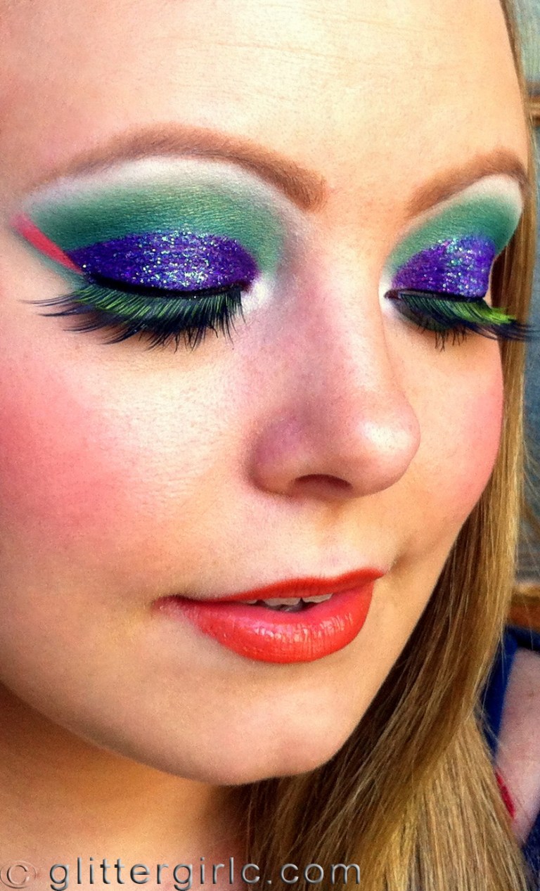 Tropical Bird makeup 2 | GlitterGirlC