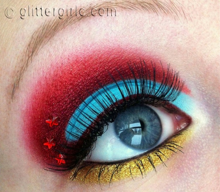 Wonder Woman Makeup! | GlitterGirlC