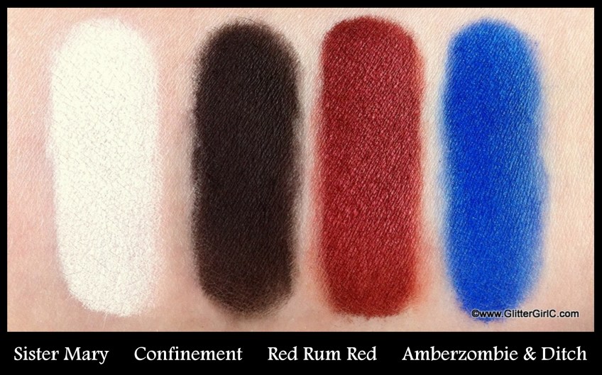 Lunatick cosmetic labs swatches 2 | GlitterGirlC