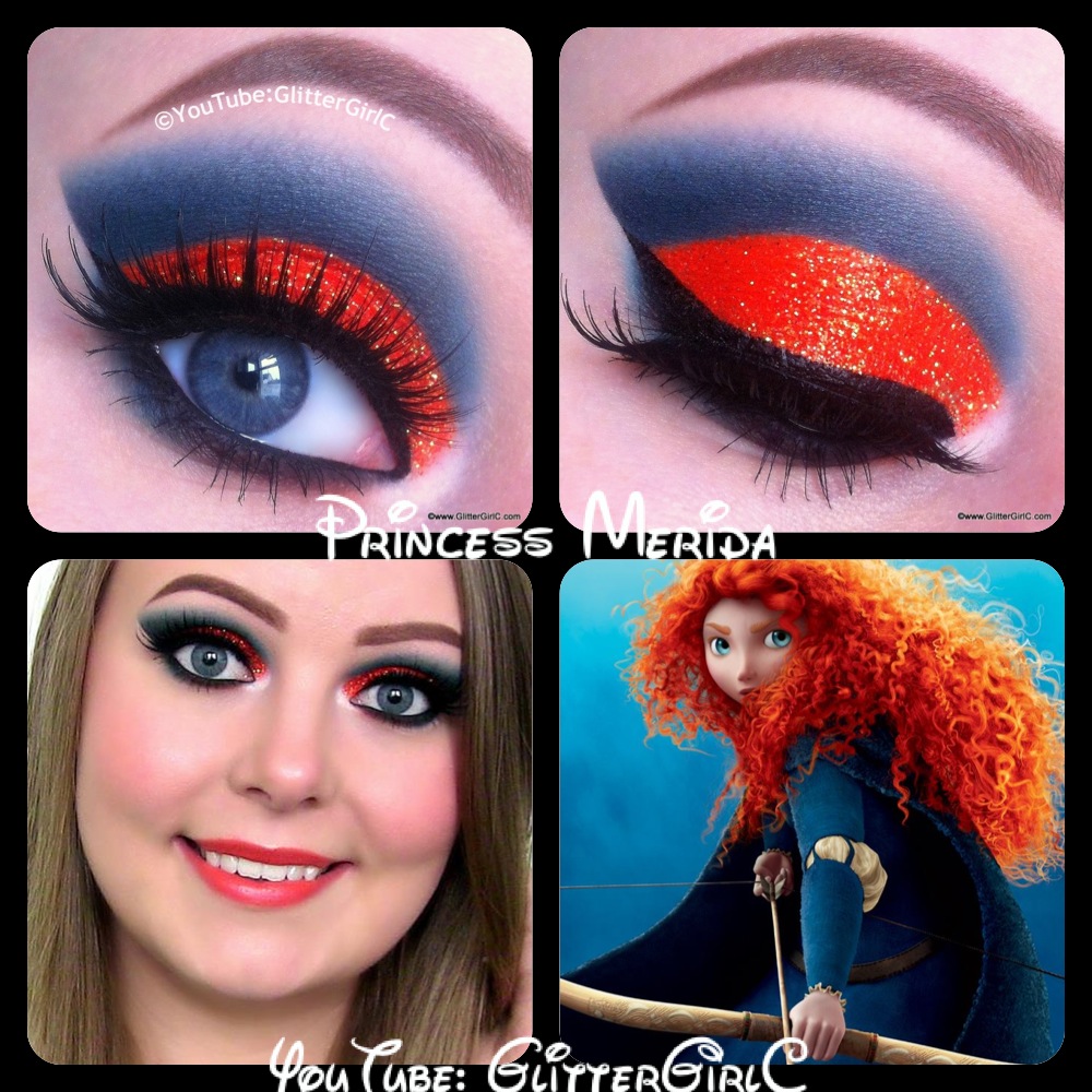 Brave Merida makeup | GlitterGirlC
