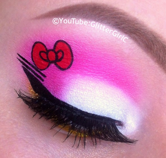 Hello Kitty Makeup :D | GlitterGirlC
