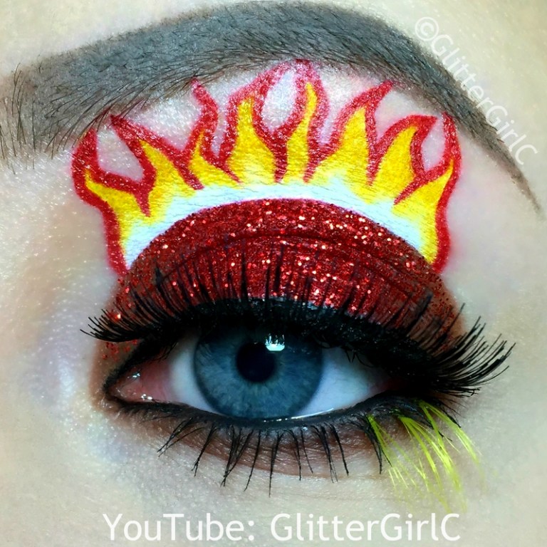 Inside Out Anger Makeup :D | GlitterGirlC