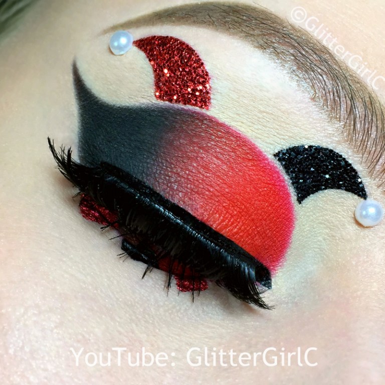 Harley Quinn Makeup Tutorial! | GlitterGirlC